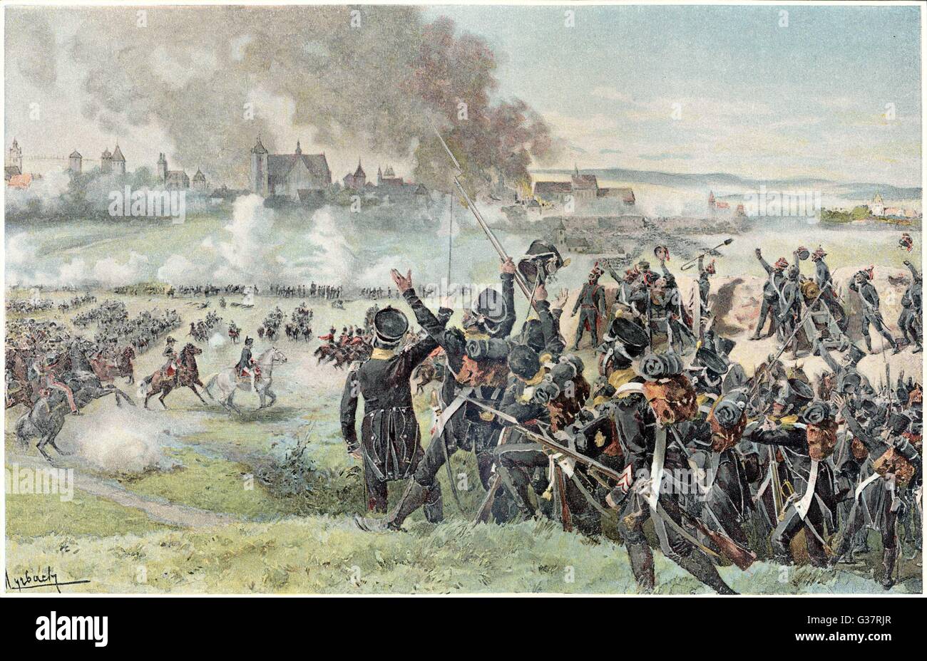 Battlefield of a napoleonic war hi-res stock photography and images - Alamy