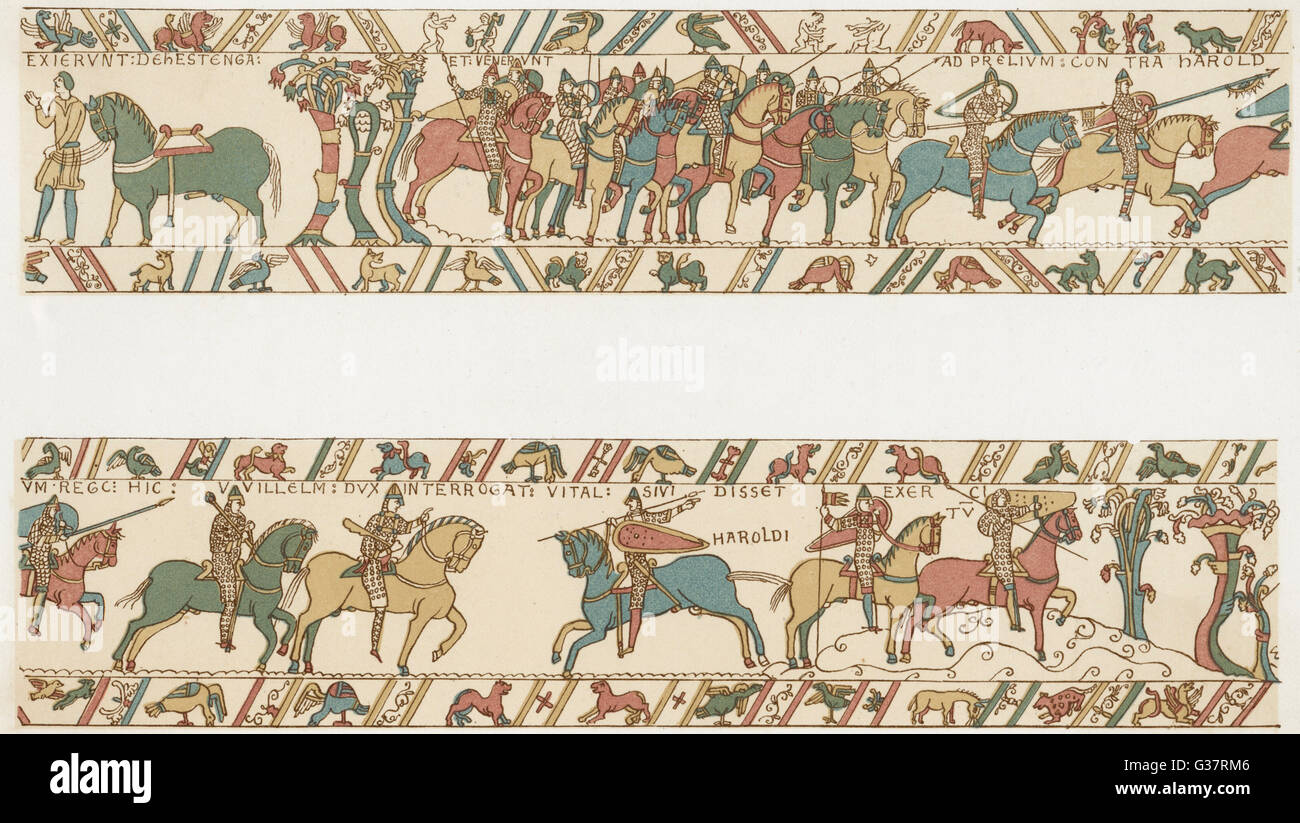 English norman army hi-res stock photography and images - Alamy