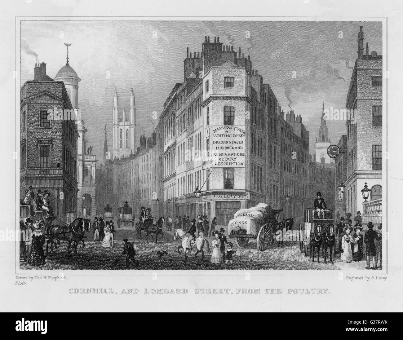 Poultry street london Black and White Stock Photos & Images - Alamy