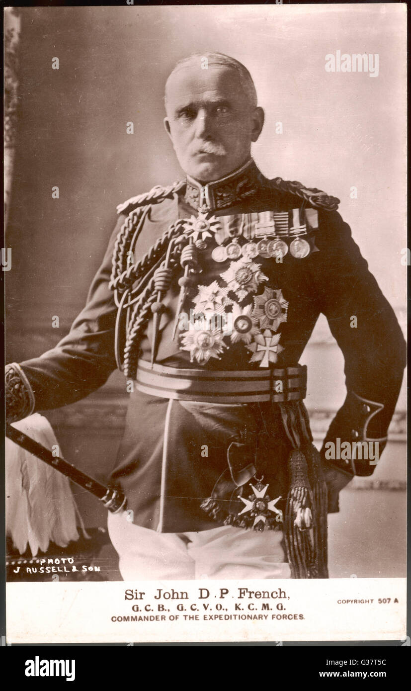 John french british soldier hi-res stock photography and images - Alamy