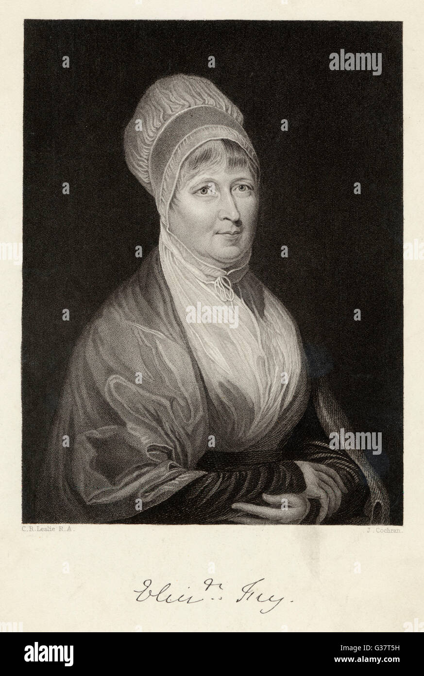 Elizabeth fry hi-res stock photography and images - Alamy