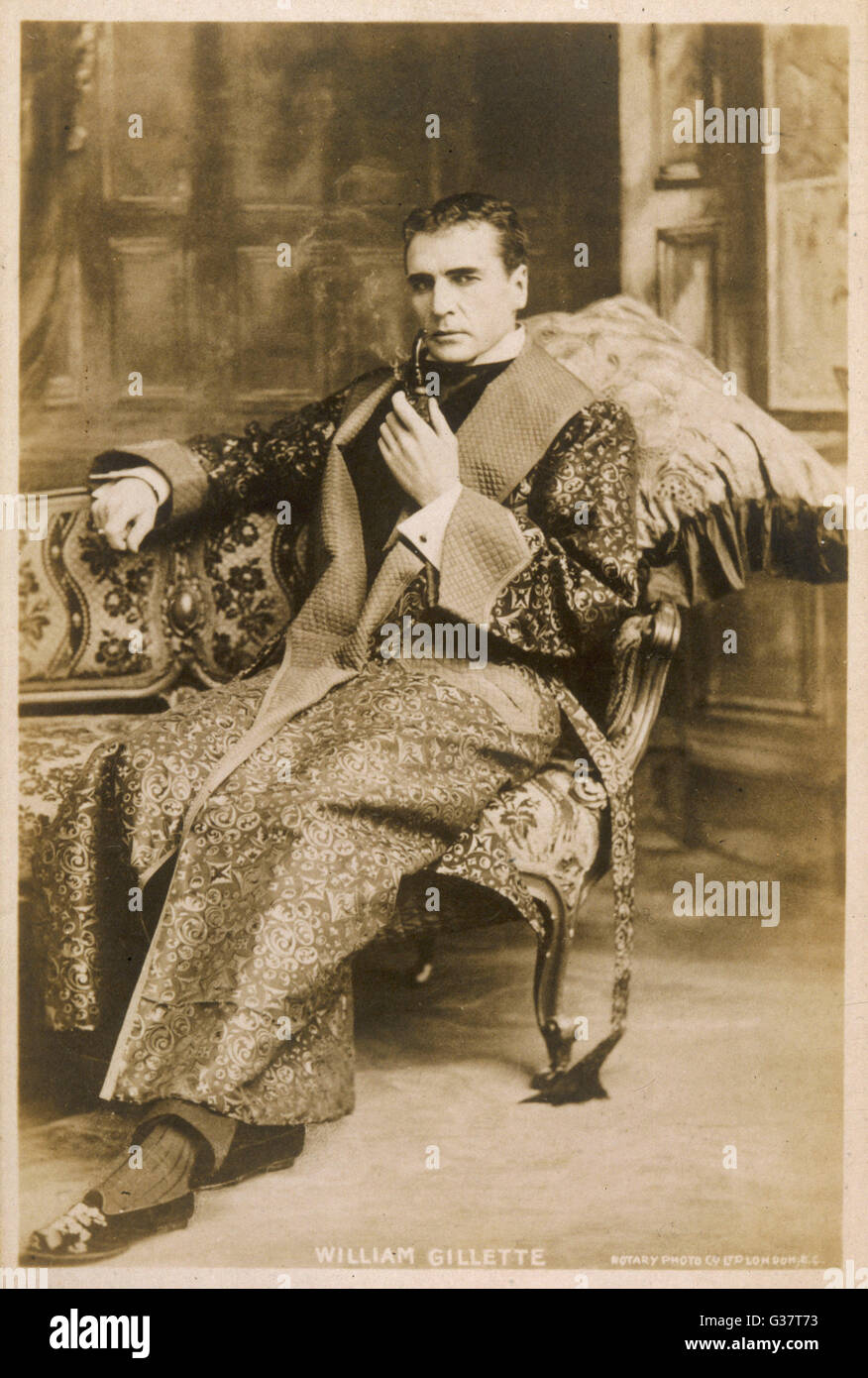 William Gillette Sherlock High Resolution Stock Photography and Images ...