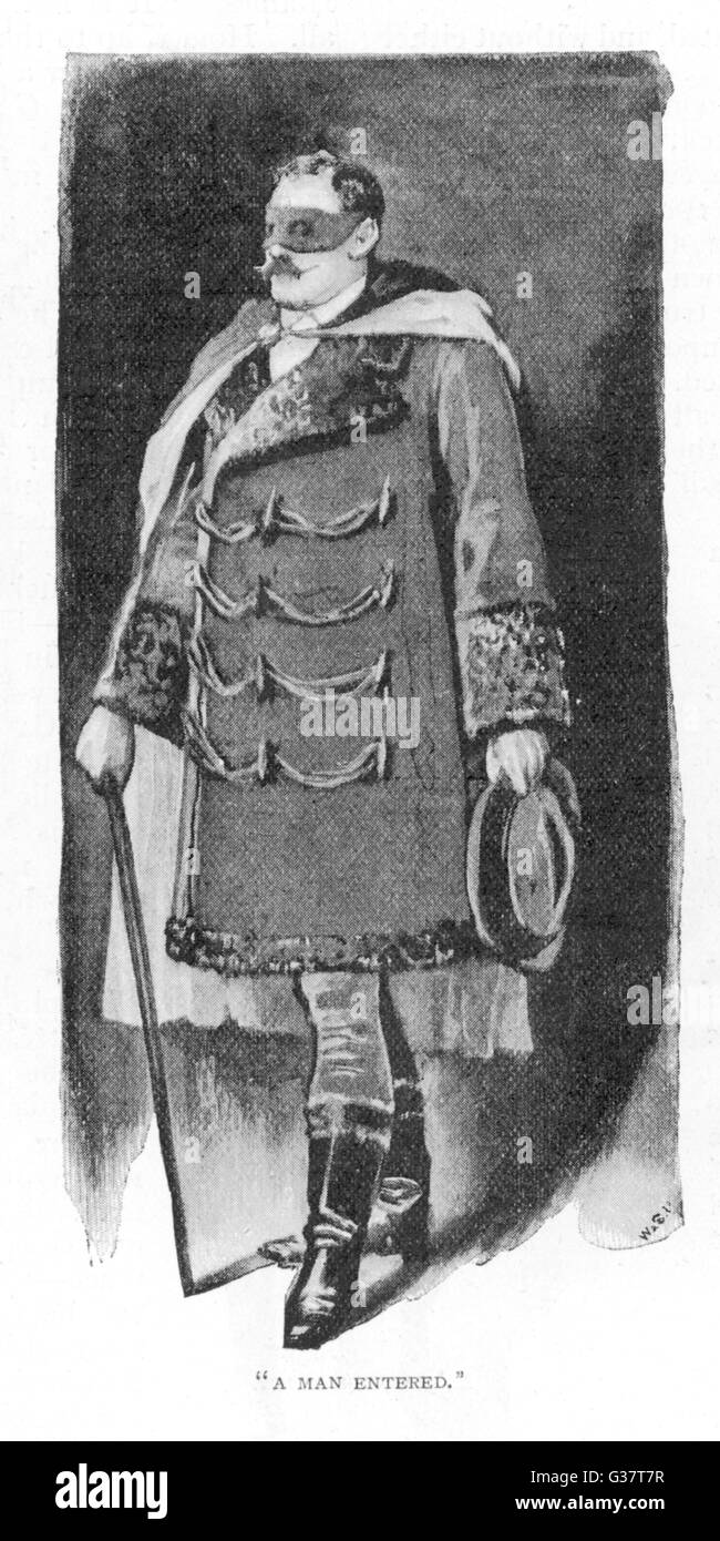 THE MASKED KING/HOLMES Stock Photo - Alamy