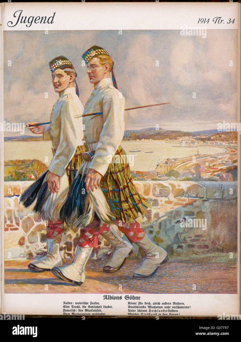 Scottish soldiers hi-res stock photography and images - Alamy