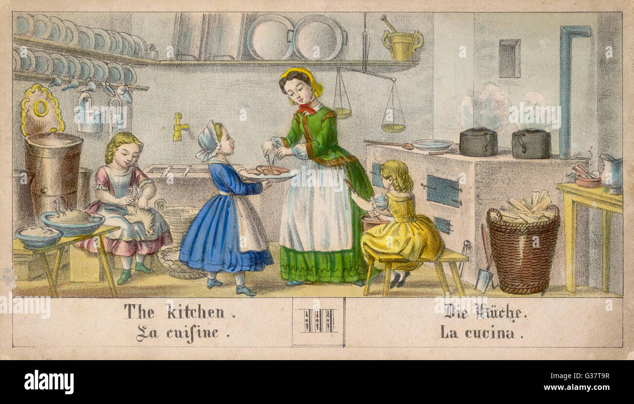 Nineteenth Century Kitchen High Resolution Stock Photography and Images ...