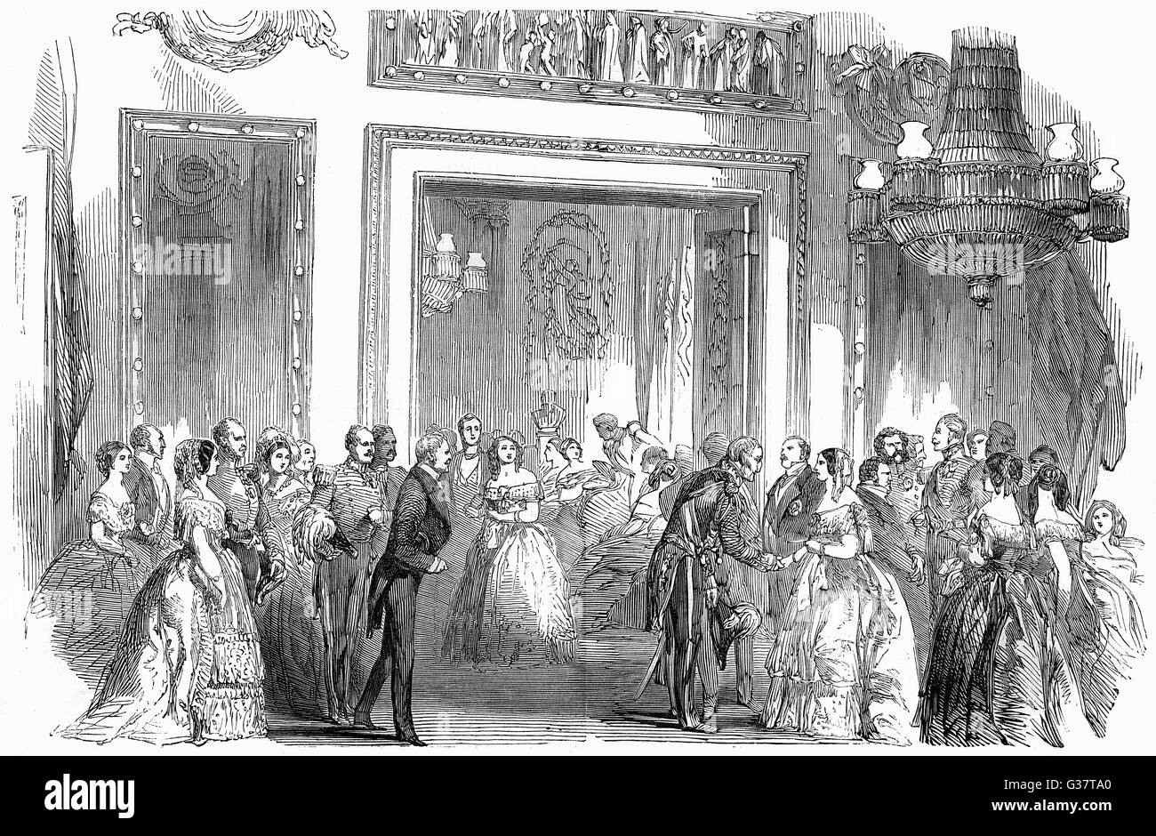 Aristocracy 19th century Black and White Stock Photos & Images - Alamy
