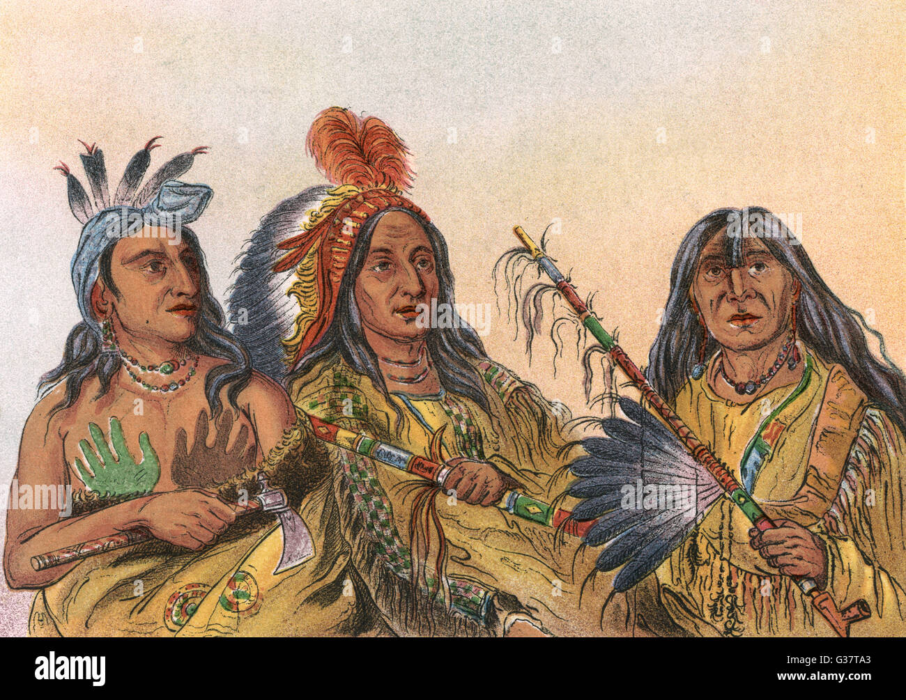Racial sioux hi-res stock photography and images - Alamy