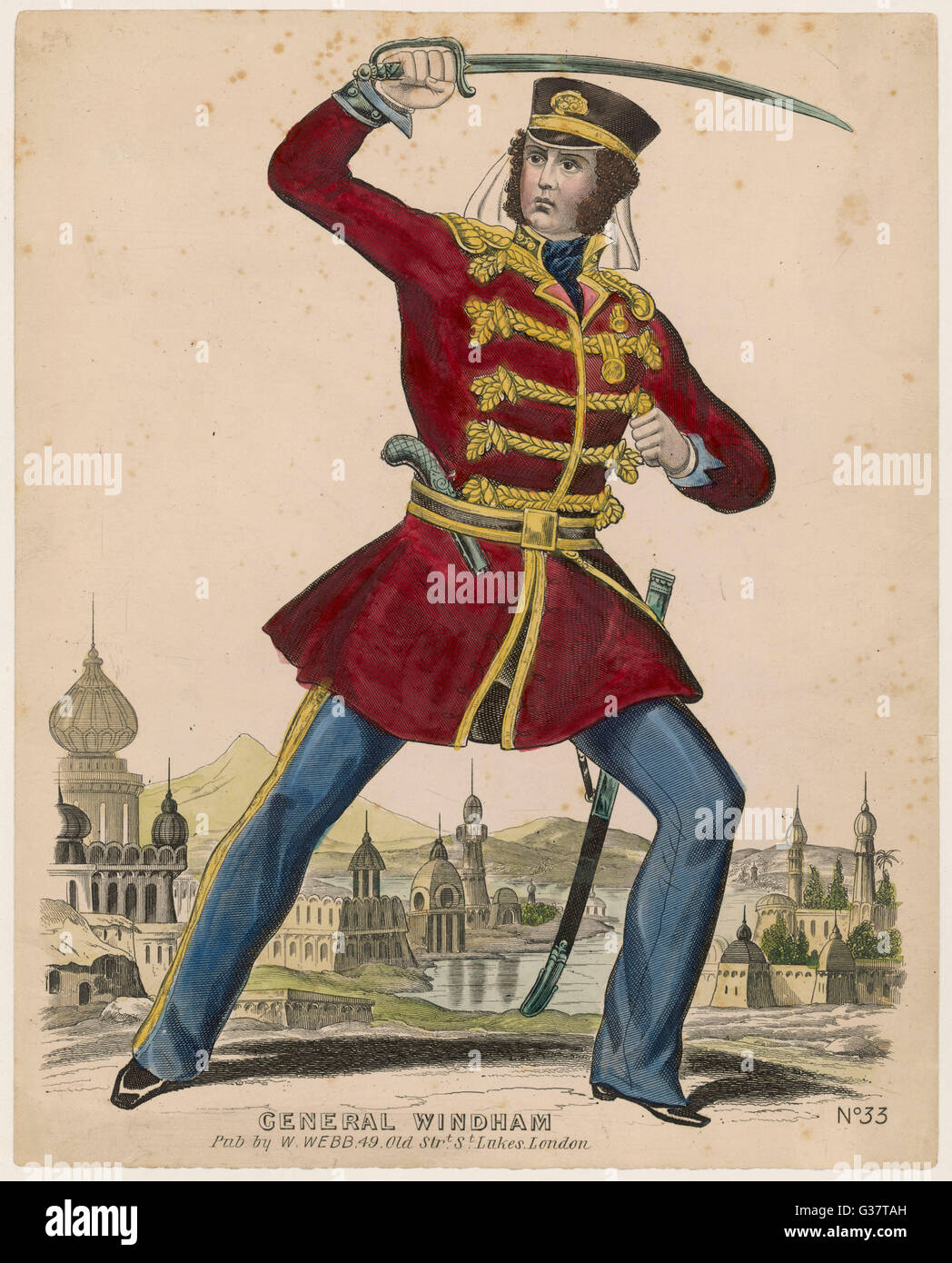 sir CHARLES ASH WINDHAM Stock Photo - Alamy