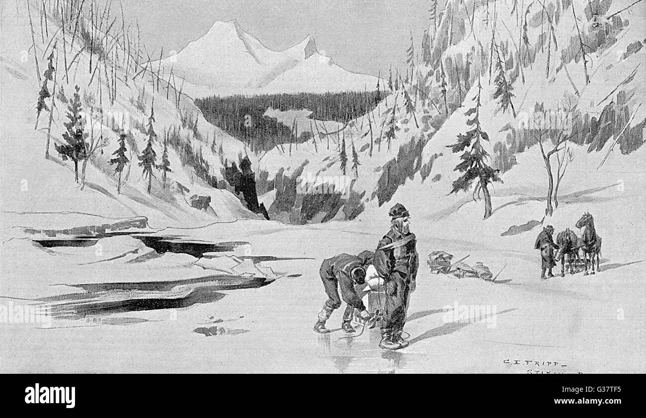 KLONDIKE GOLD RUSH Stock Photo - Alamy