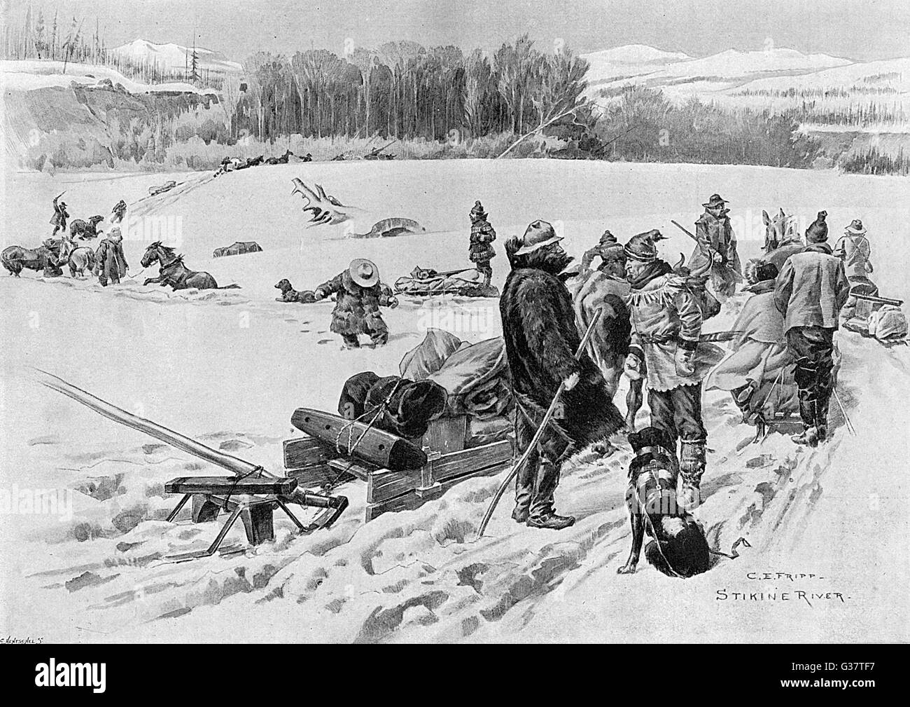 KLONDIKE GOLD RUSH Stock Photo - Alamy
