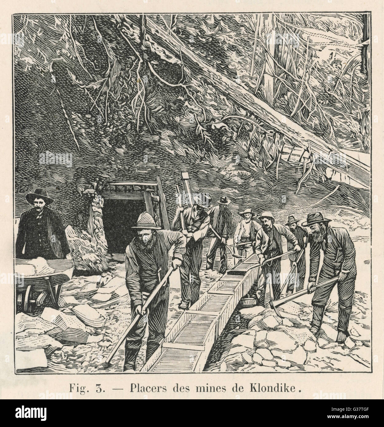 Klondike Gold Rush Stock Photo - Alamy