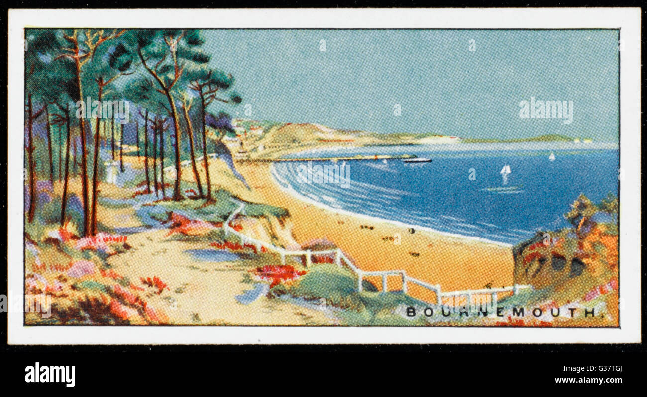 Bournemouth dorset 1920s hi-res stock photography and images - Alamy