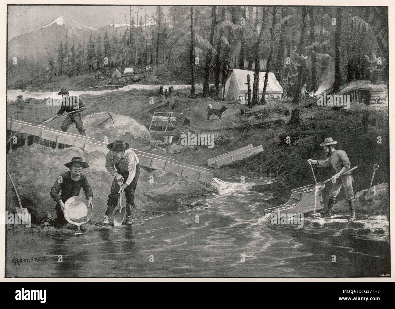 KLONDIKE GOLD RUSH Stock Photo - Alamy