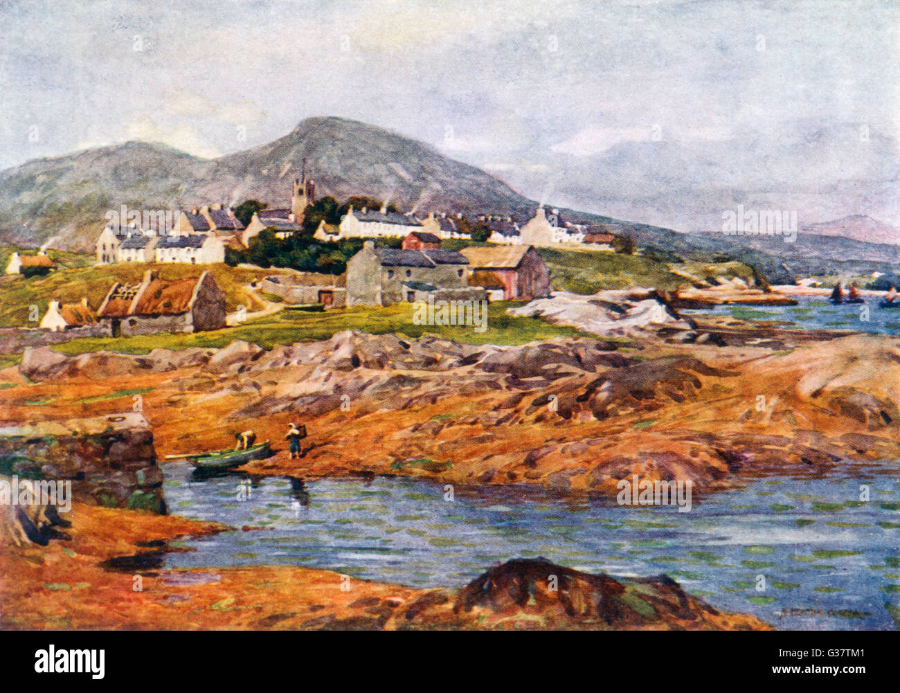 Roundstone village county galway ireland hi-res stock photography and ...