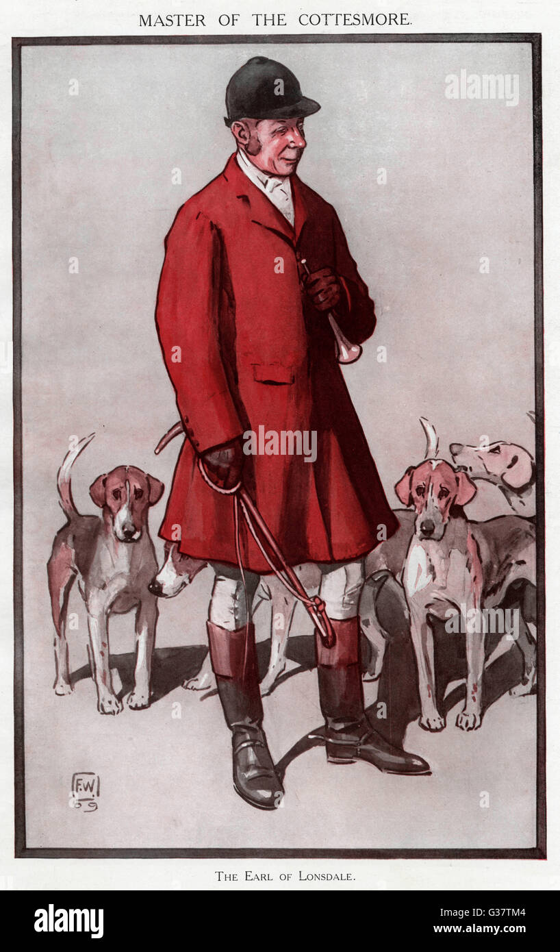 Fox hunting with hounds hi-res stock photography and images - Alamy