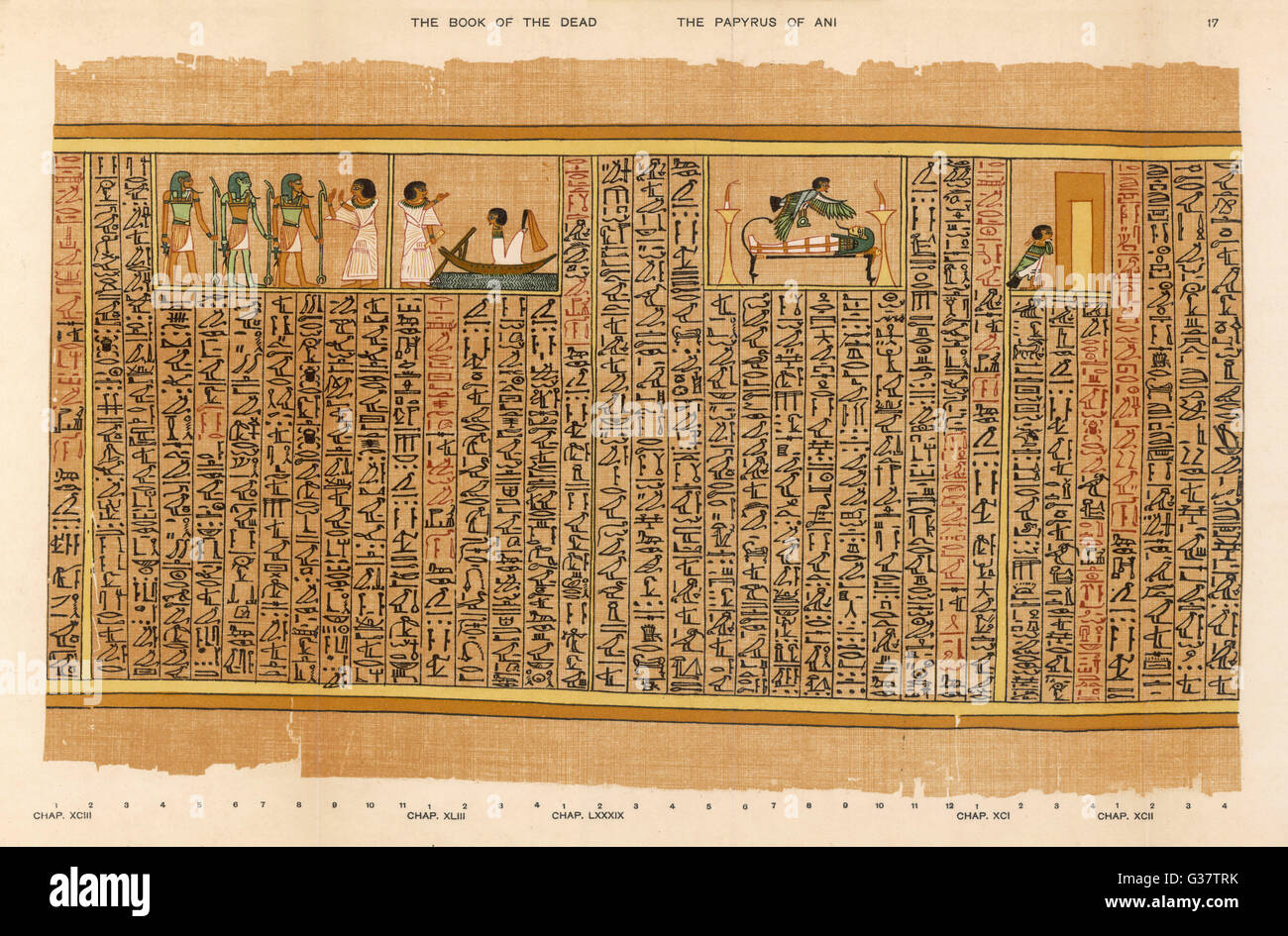 Book of the Dead - Ancient Egypt Stock Photo - Alamy