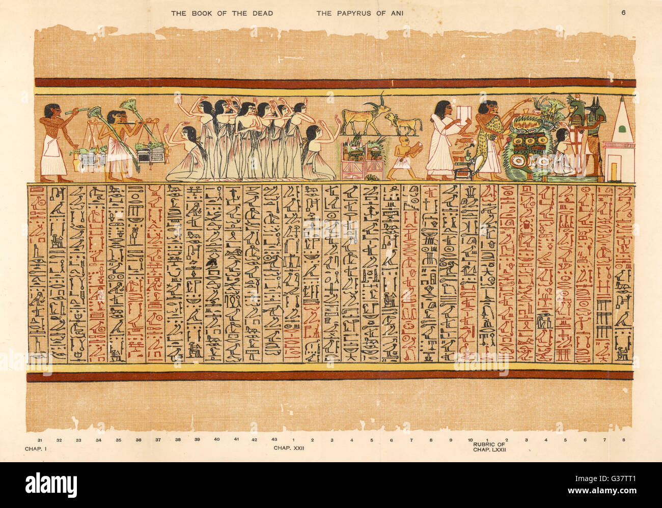 Ancient egyptian funeral procession hi-res stock photography and images ...