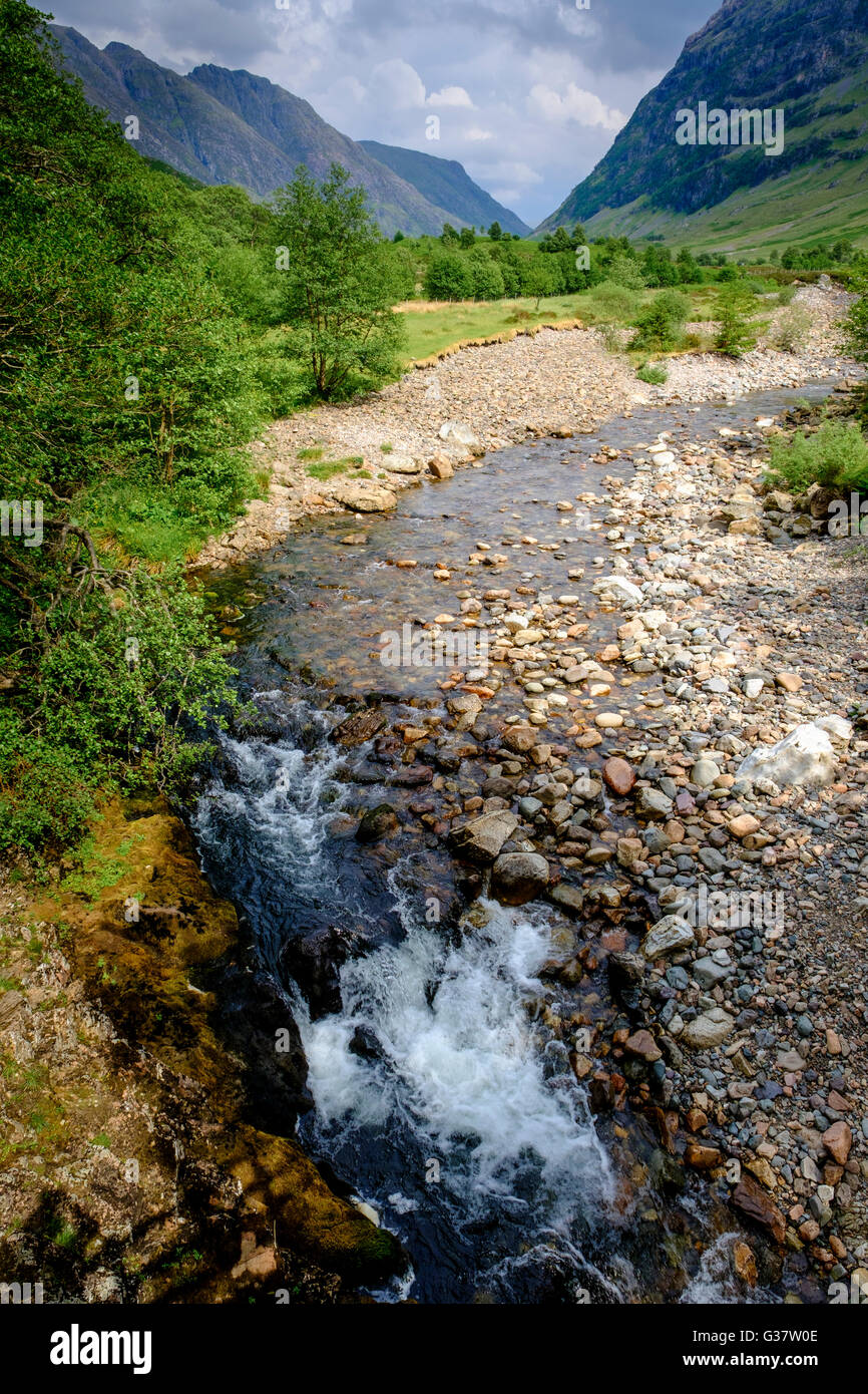 The river Coe in Glencoe, Scotland Stock Photo - Alamy
