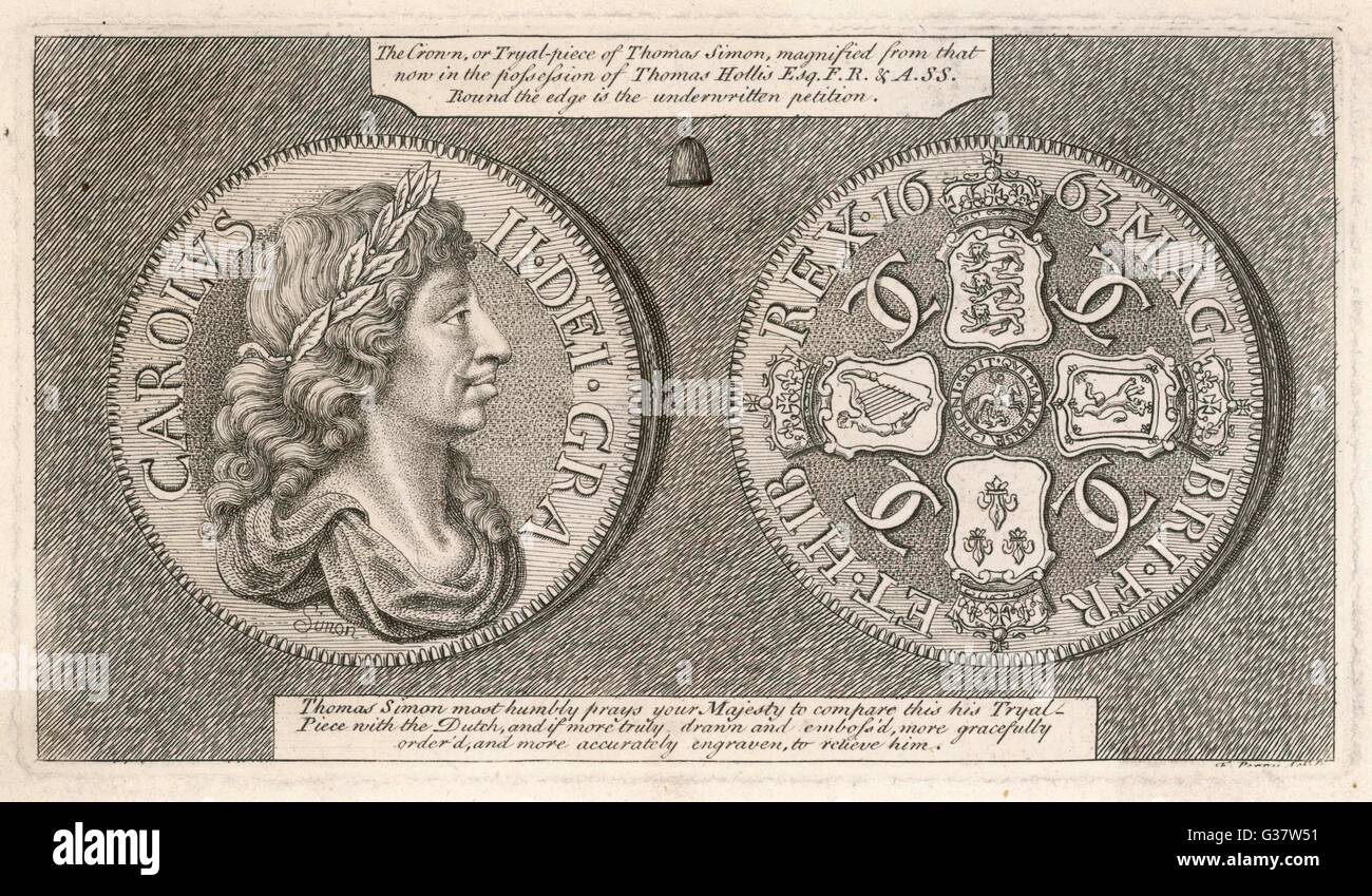 CHARLES II ERA CROWN Stock Photo - Alamy
