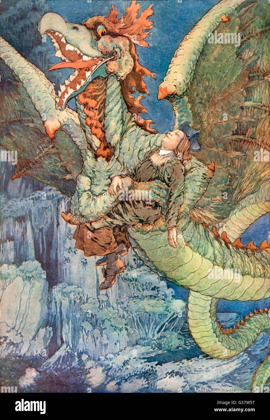 Gryphon dragon hi-res stock photography and images - Alamy