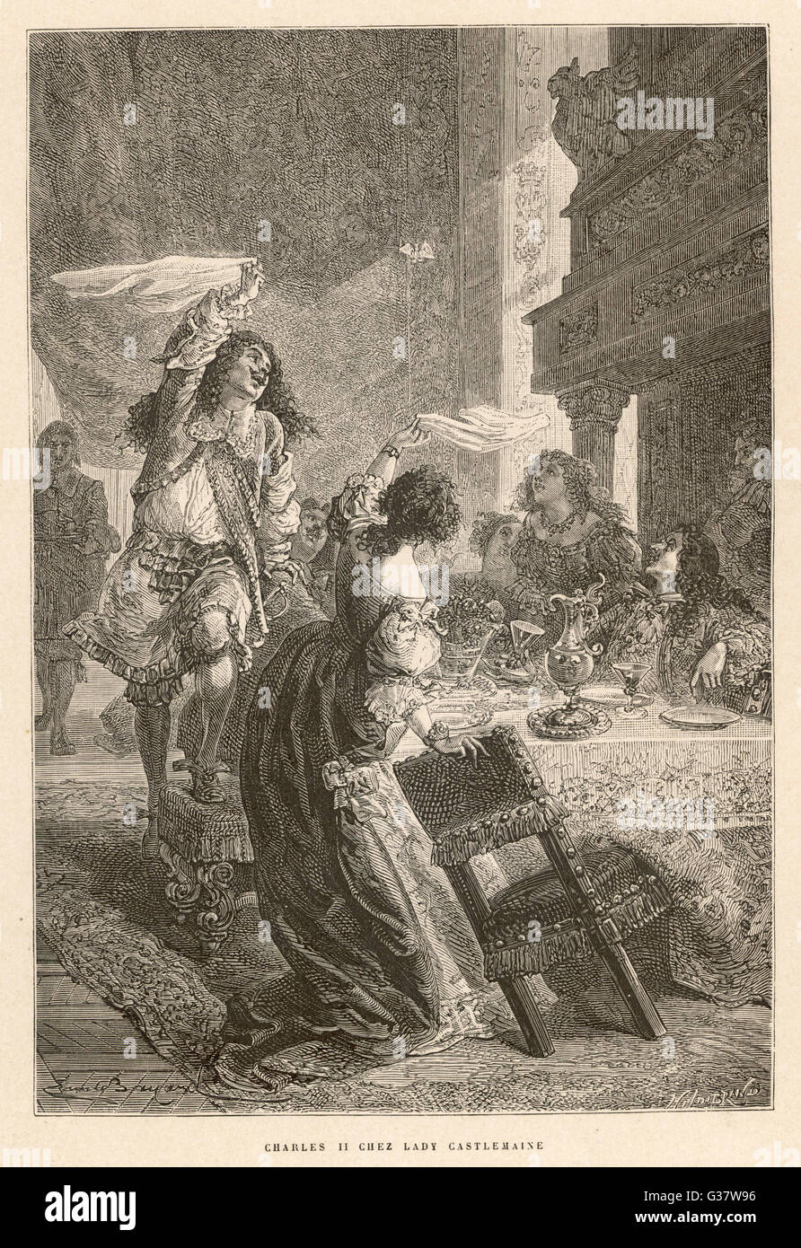 The carefree court charles ii hi-res stock photography and images - Alamy