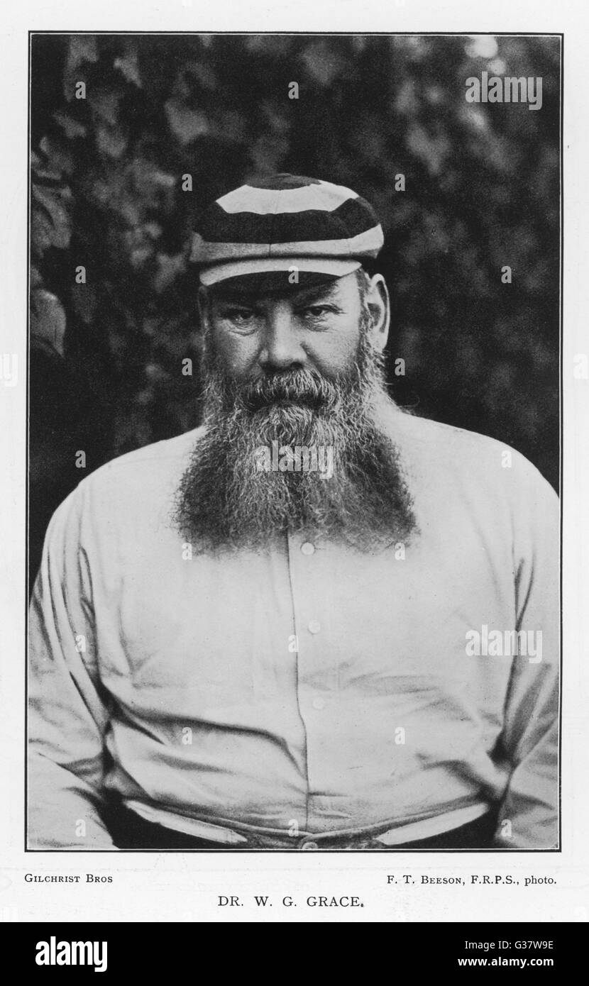 William Gilbert Grace Stock Photo - Alamy