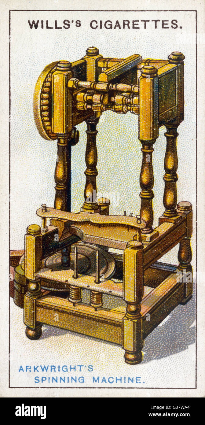 Arkwright and spinning hi-res stock photography and images - Alamy