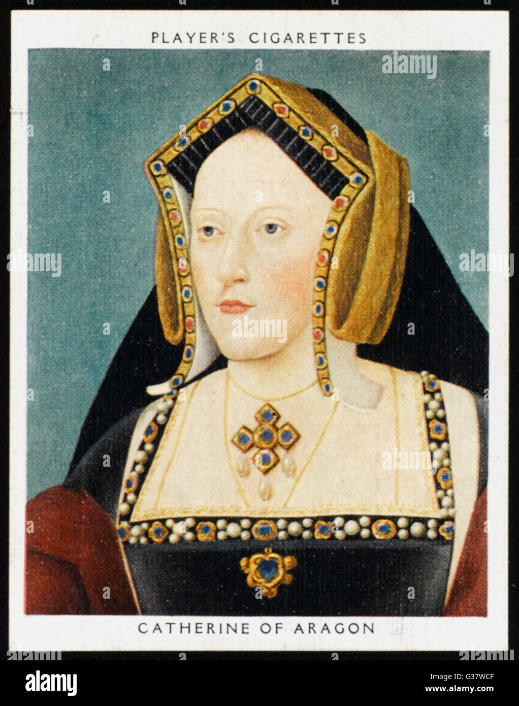 CATHERINE OF ARAGON (1485 - 1536) First Queen of Henry VIII Stock Photo ...