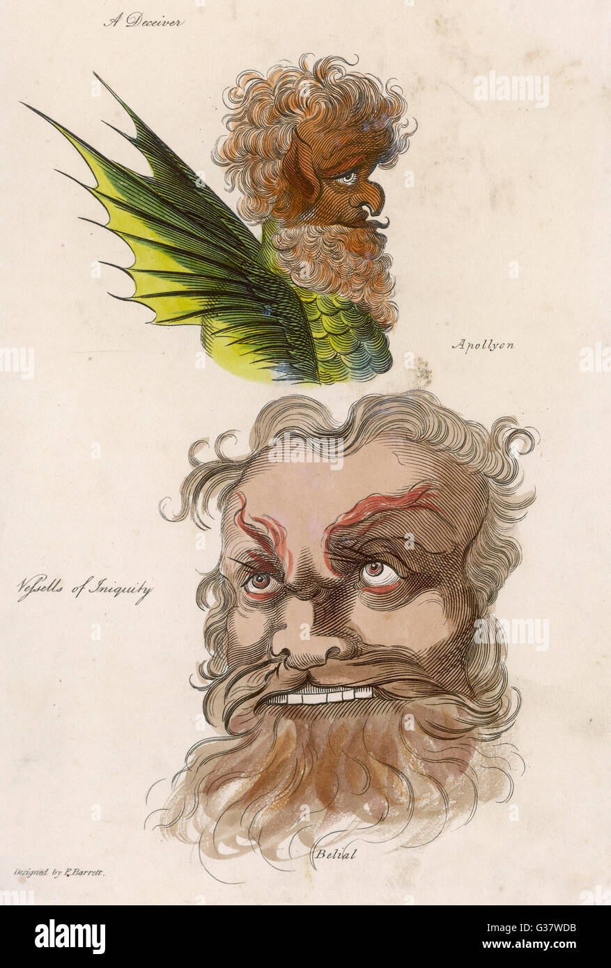 Two demons hi-res stock photography and images - Alamy