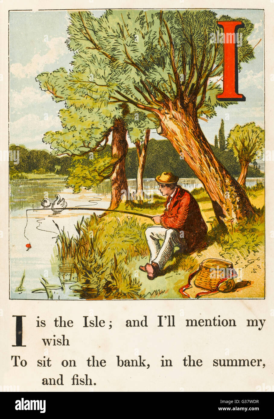 ALPHABET/I IS THE ISLE Stock Photo - Alamy