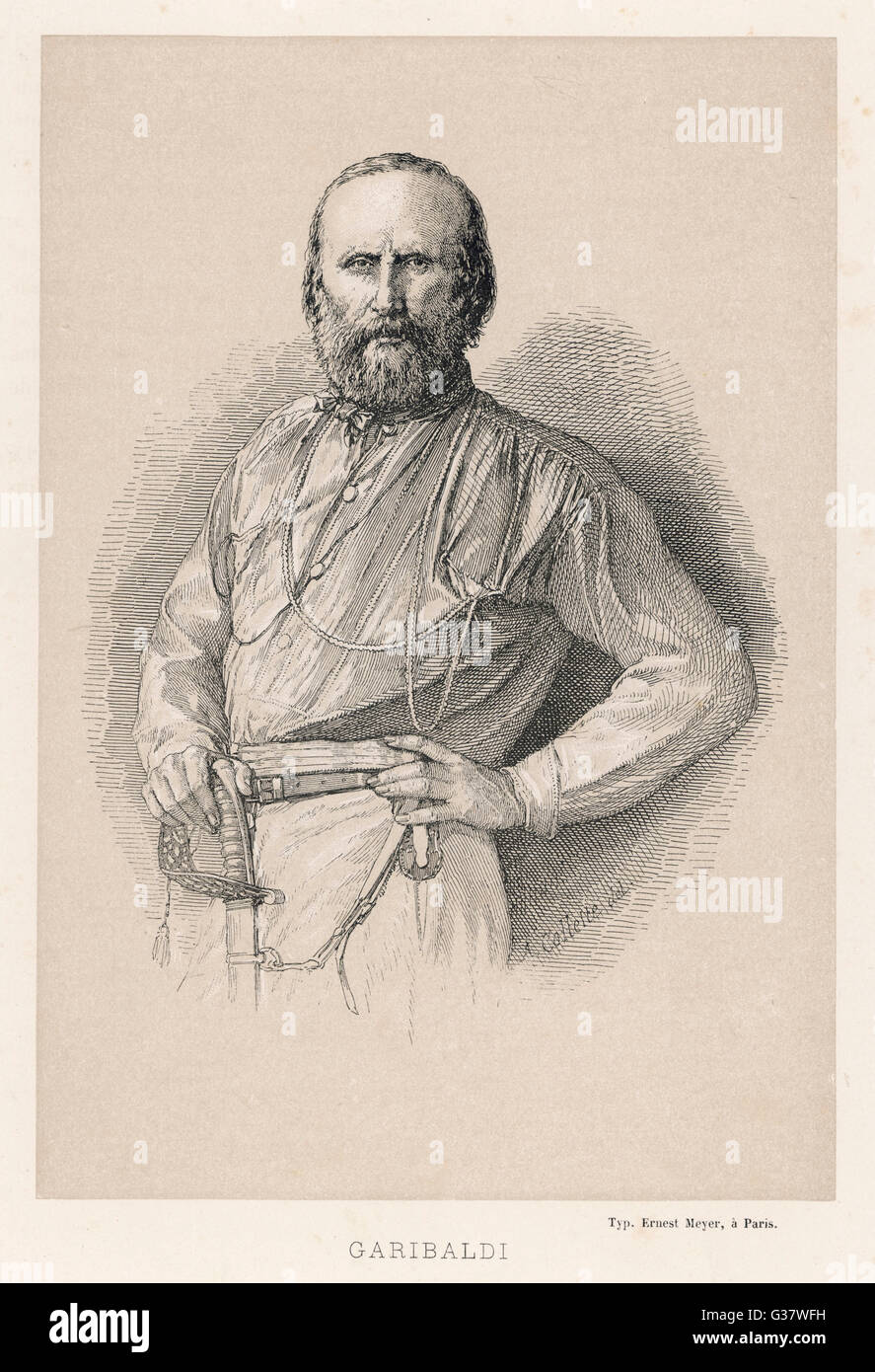 Giuseppe garibaldi 1860 hi-res stock photography and images - Alamy