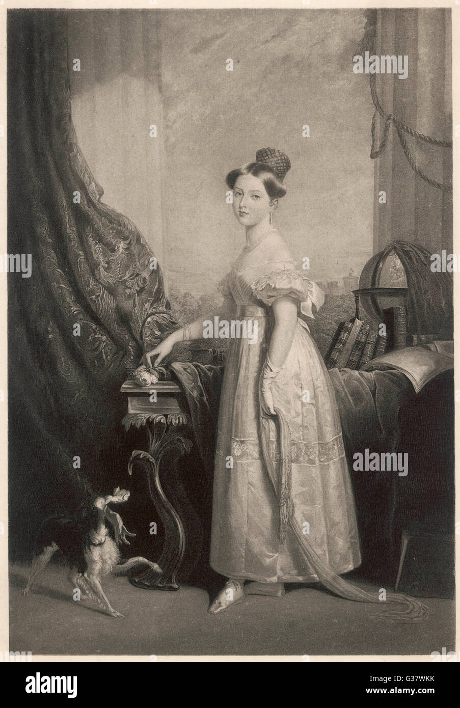 Queen victoria 1819 1901 portrait queen hi-res stock photography and ...