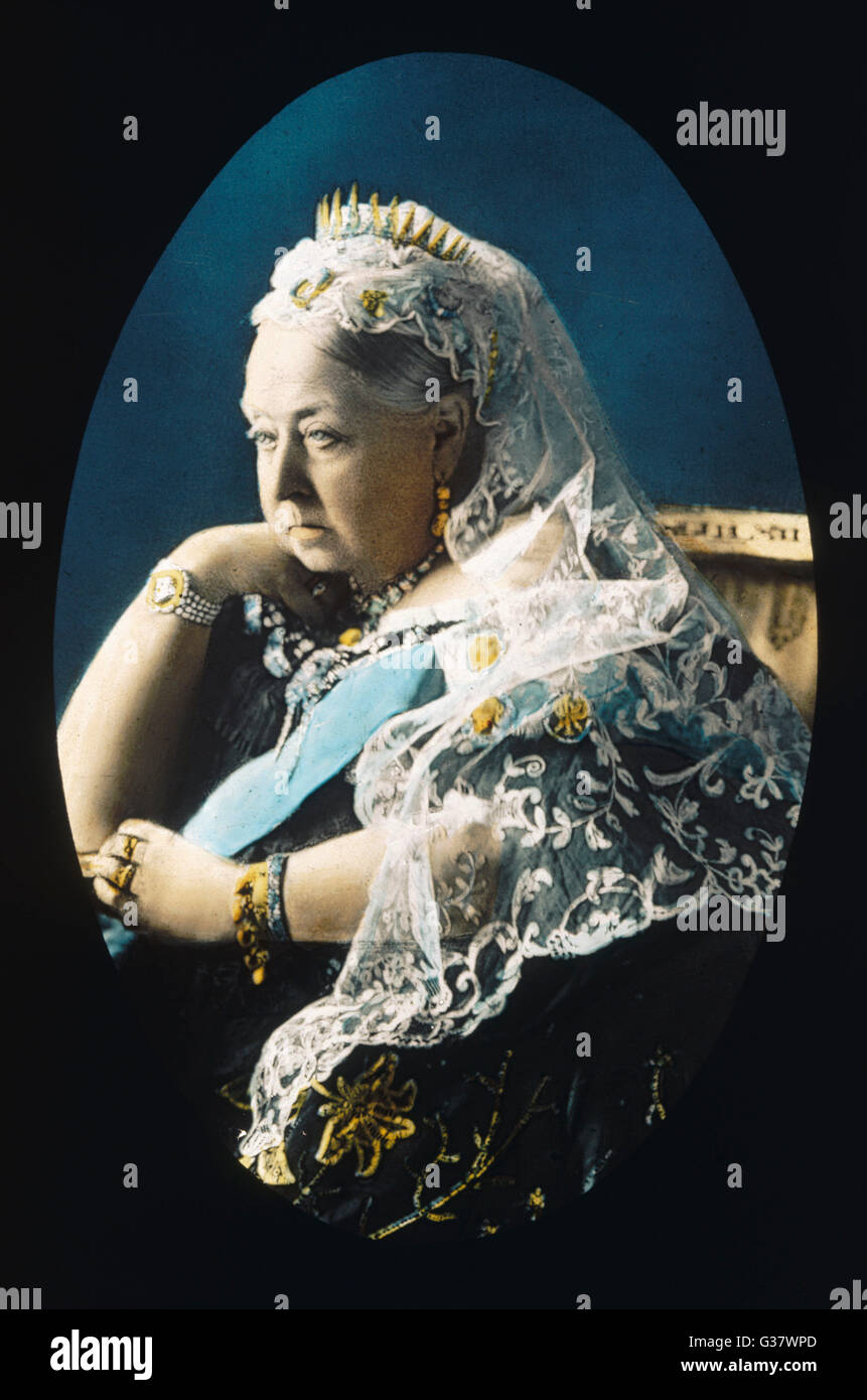 Queen victoria circa 1897 date hi-res stock photography and images - Alamy