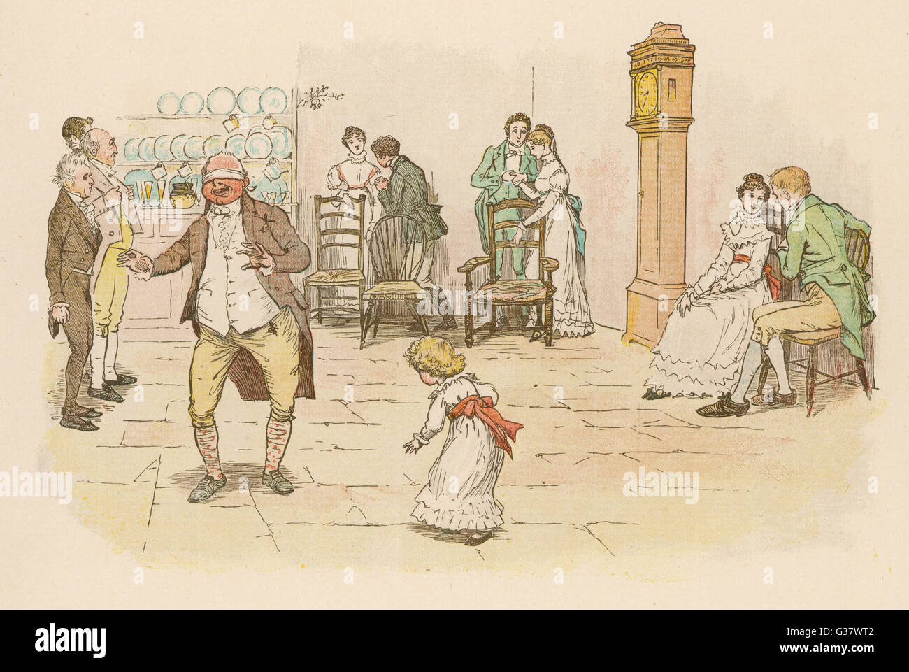 Blind Man's Buff Stock Photos & Blind Man's Buff Stock Images - Alamy