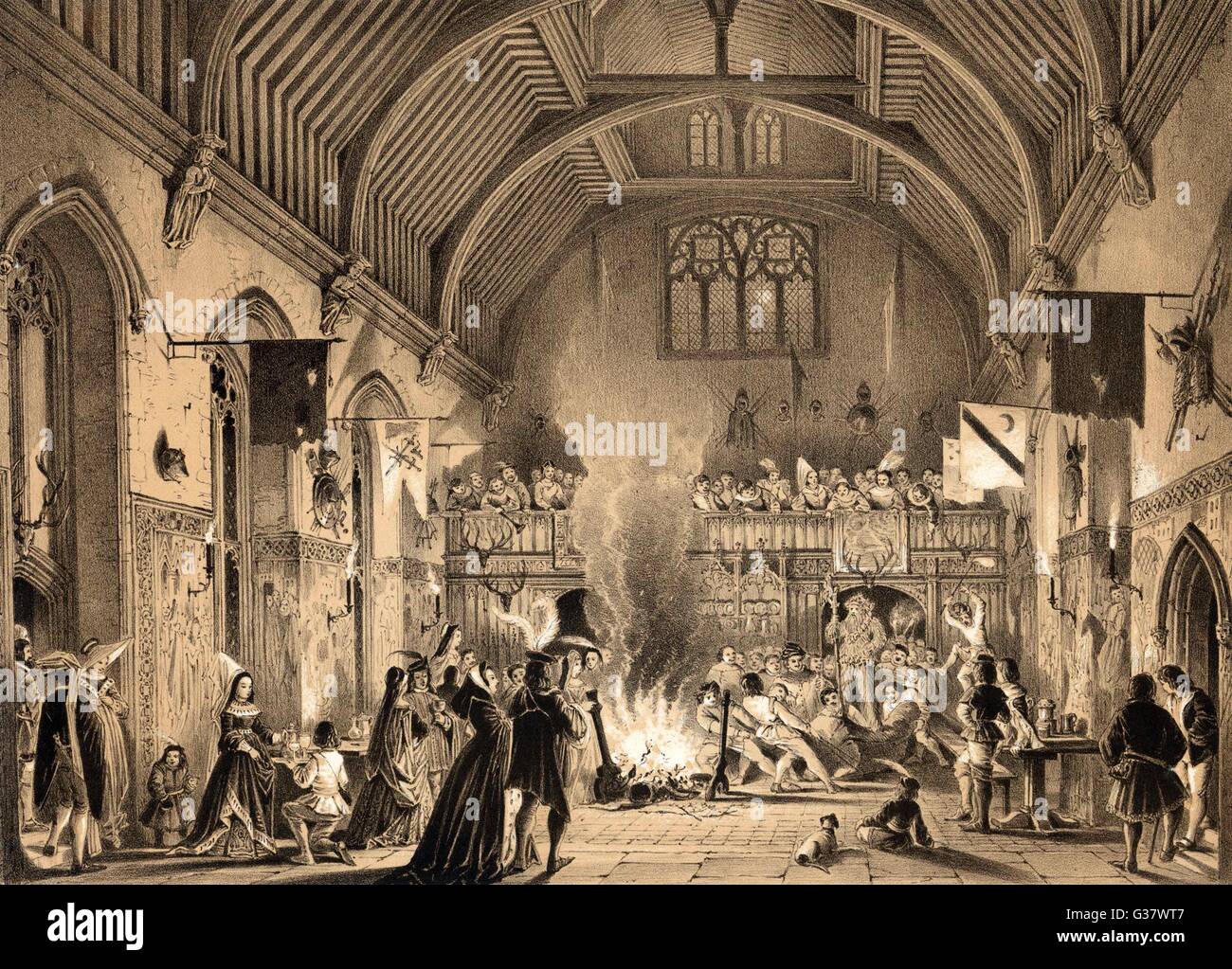 Minstrel's gallery penshurst hi-res stock photography and images - Alamy