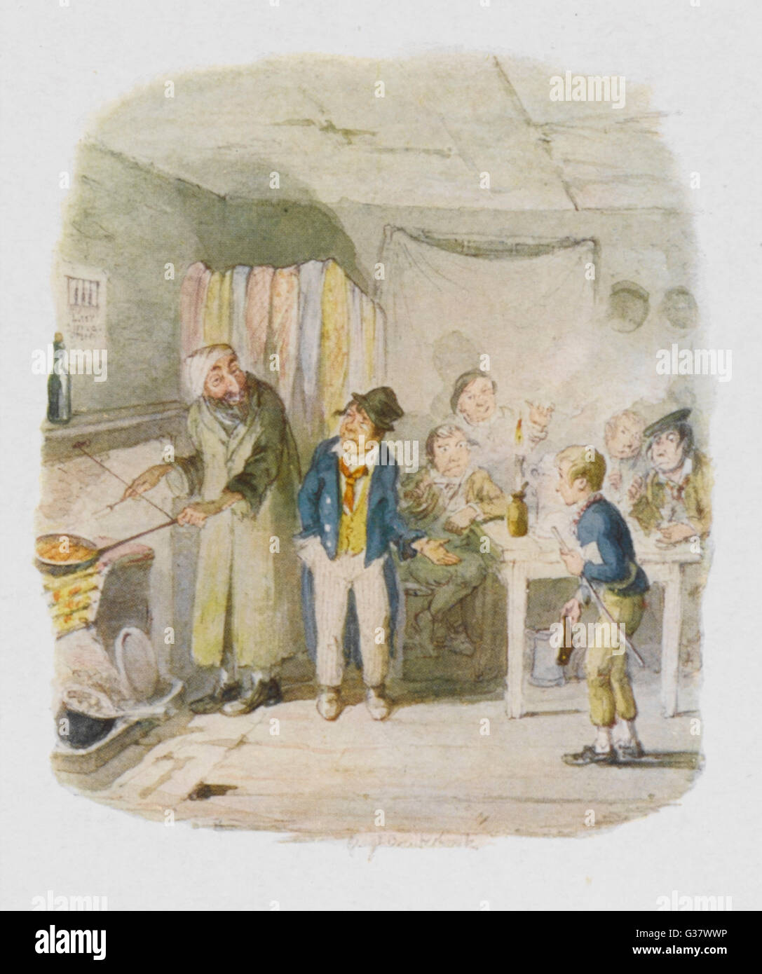 Oliver twist oliver introduced fagin hi-res stock photography and ...