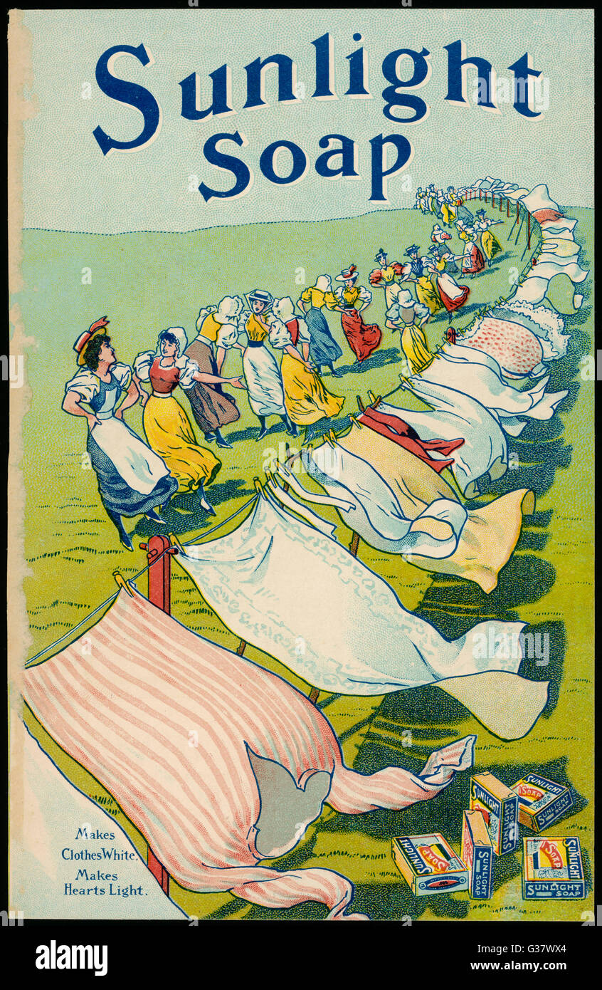 Sunlight soap 1900 hi-res stock photography and images - Alamy