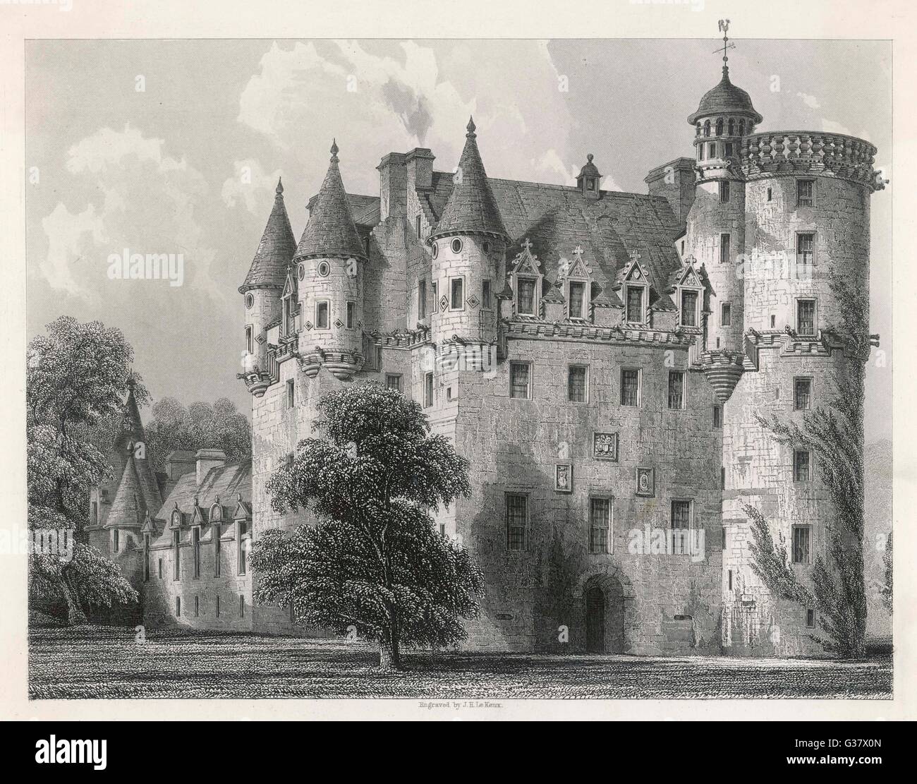 Castle 19th century hi-res stock photography and images - Alamy