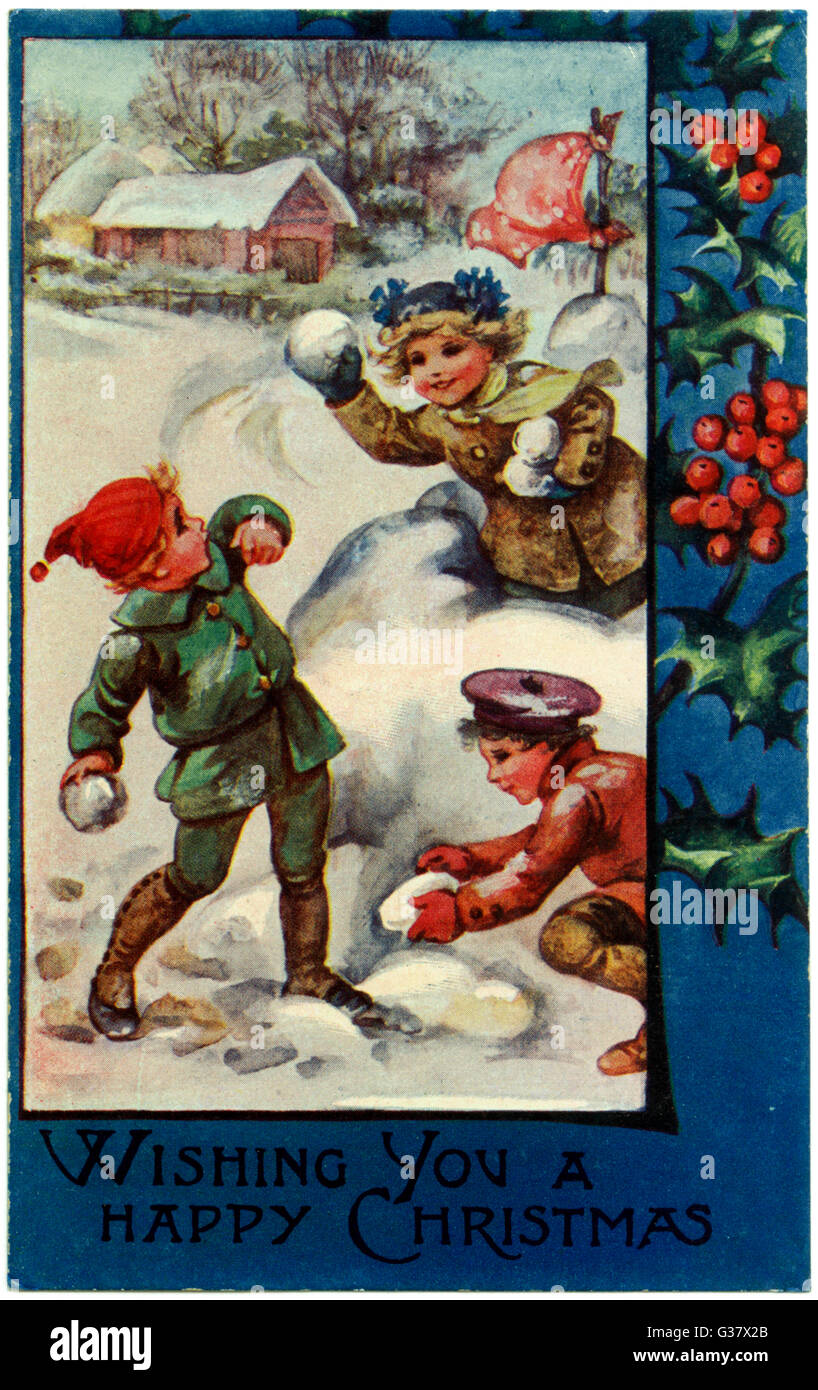 Huge snowball fight hi-res stock photography and images - Alamy