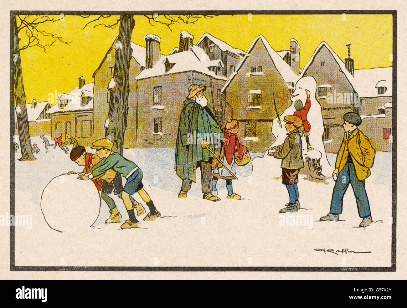 History Of A Snowman High Resolution Stock Photography and Images - Alamy