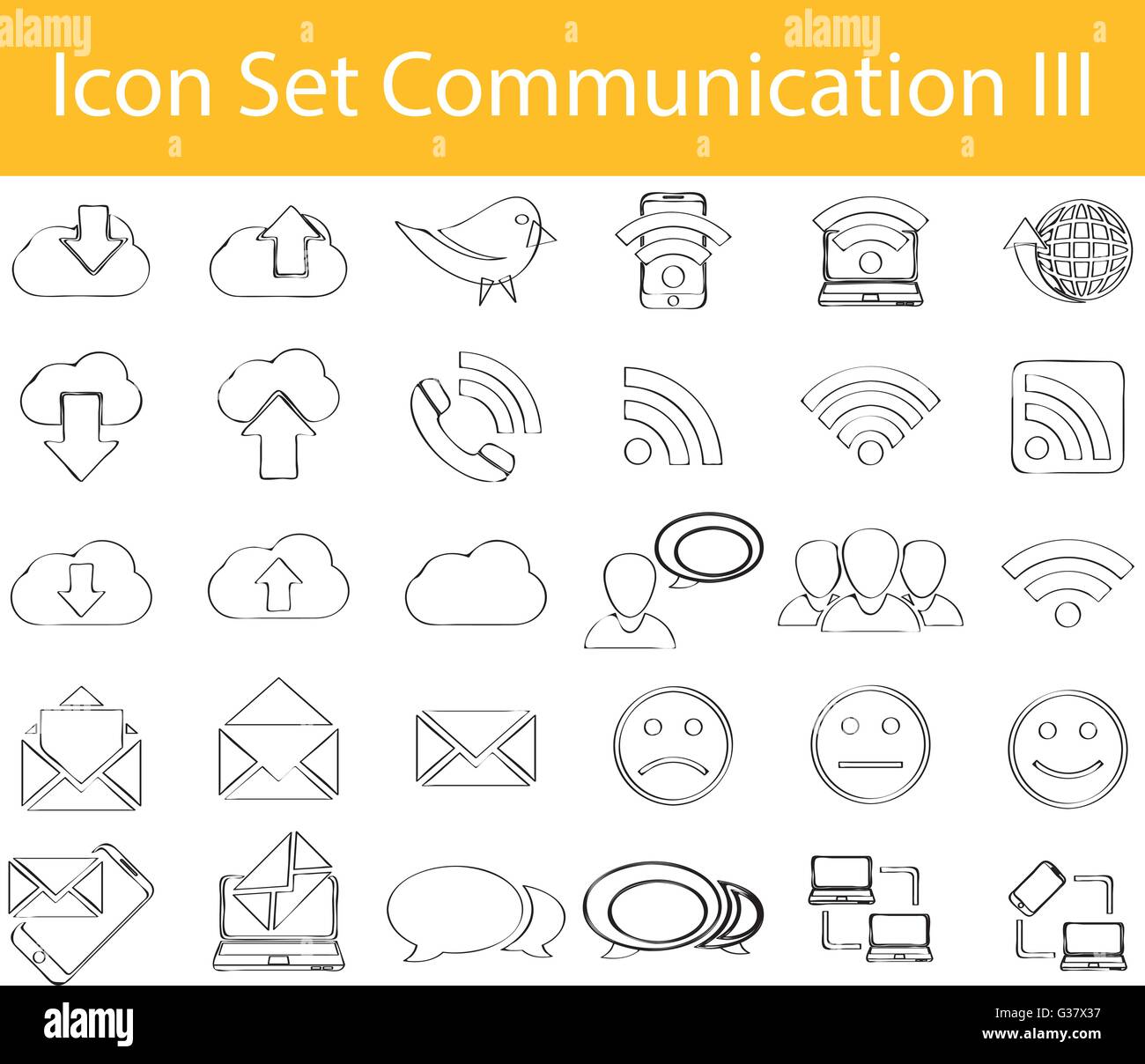 Communication graphic icon hi-res stock photography and images - Alamy
