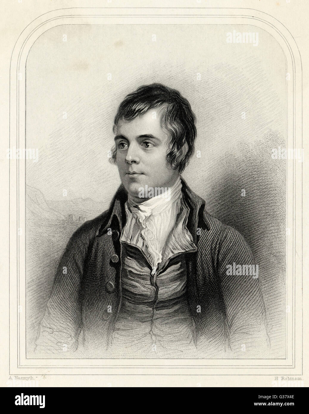 Robert burns portrait hi-res stock photography and images - Alamy