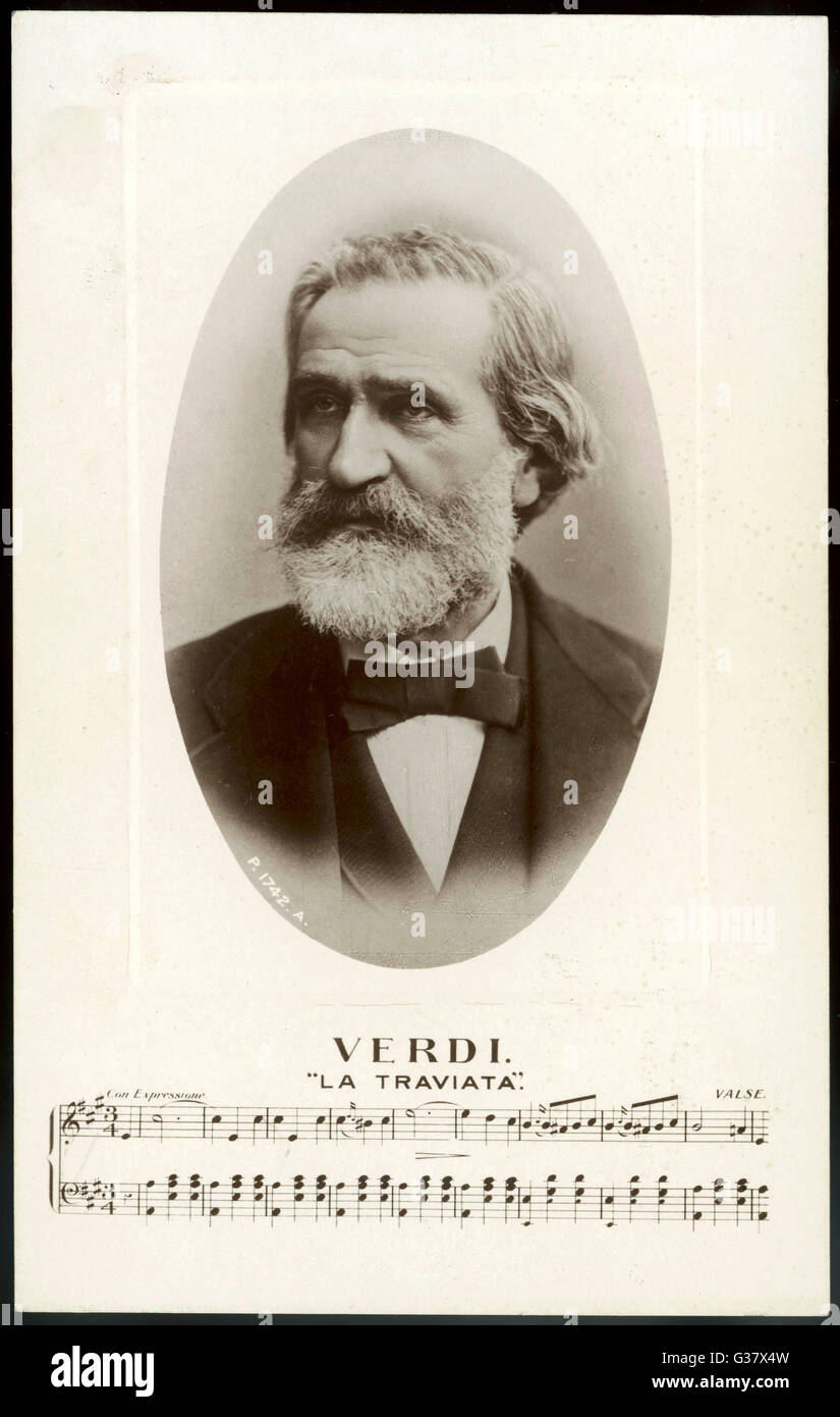 Giuseppe verdi 1813 1901 hi-res stock photography and images - Alamy