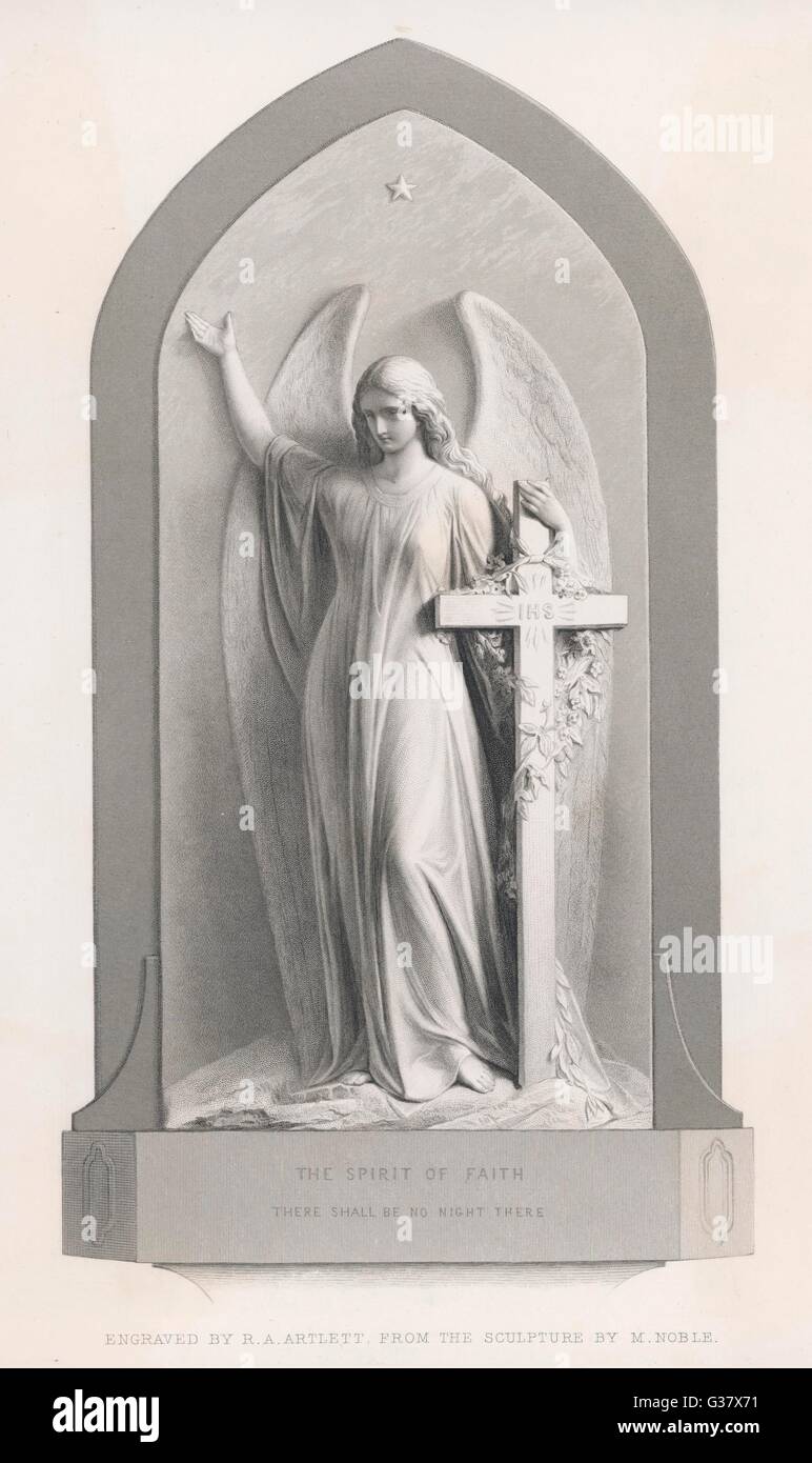 Angel With Cross High Resolution Stock Photography and Images - Alamy