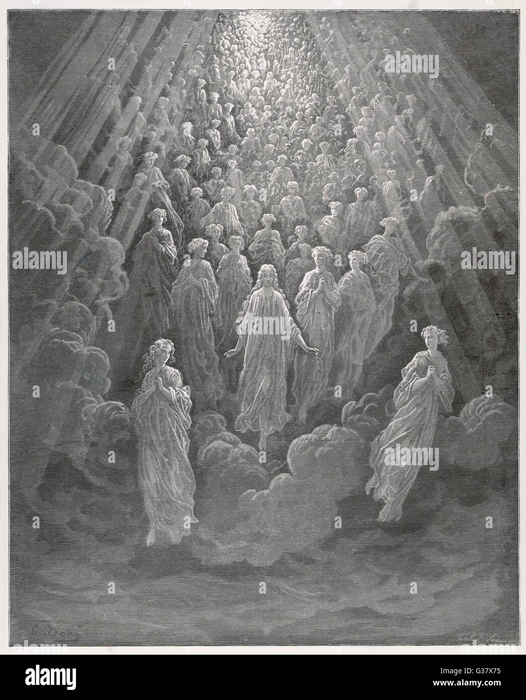 Host of angels hi-res stock photography and images - Alamy