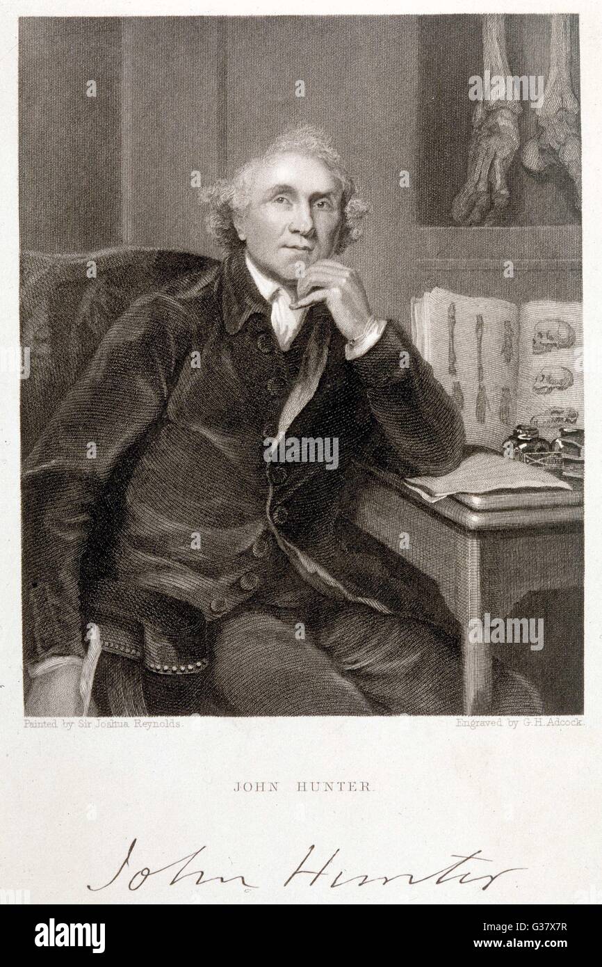 John hunter scottish medical hi-res stock photography and images - Alamy
