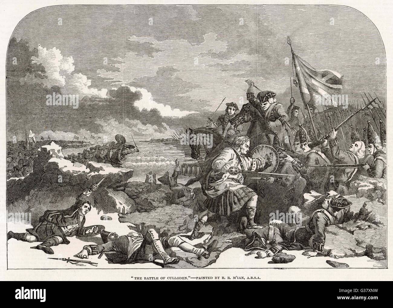 Culloden 1746 hi-res stock photography and images - Alamy