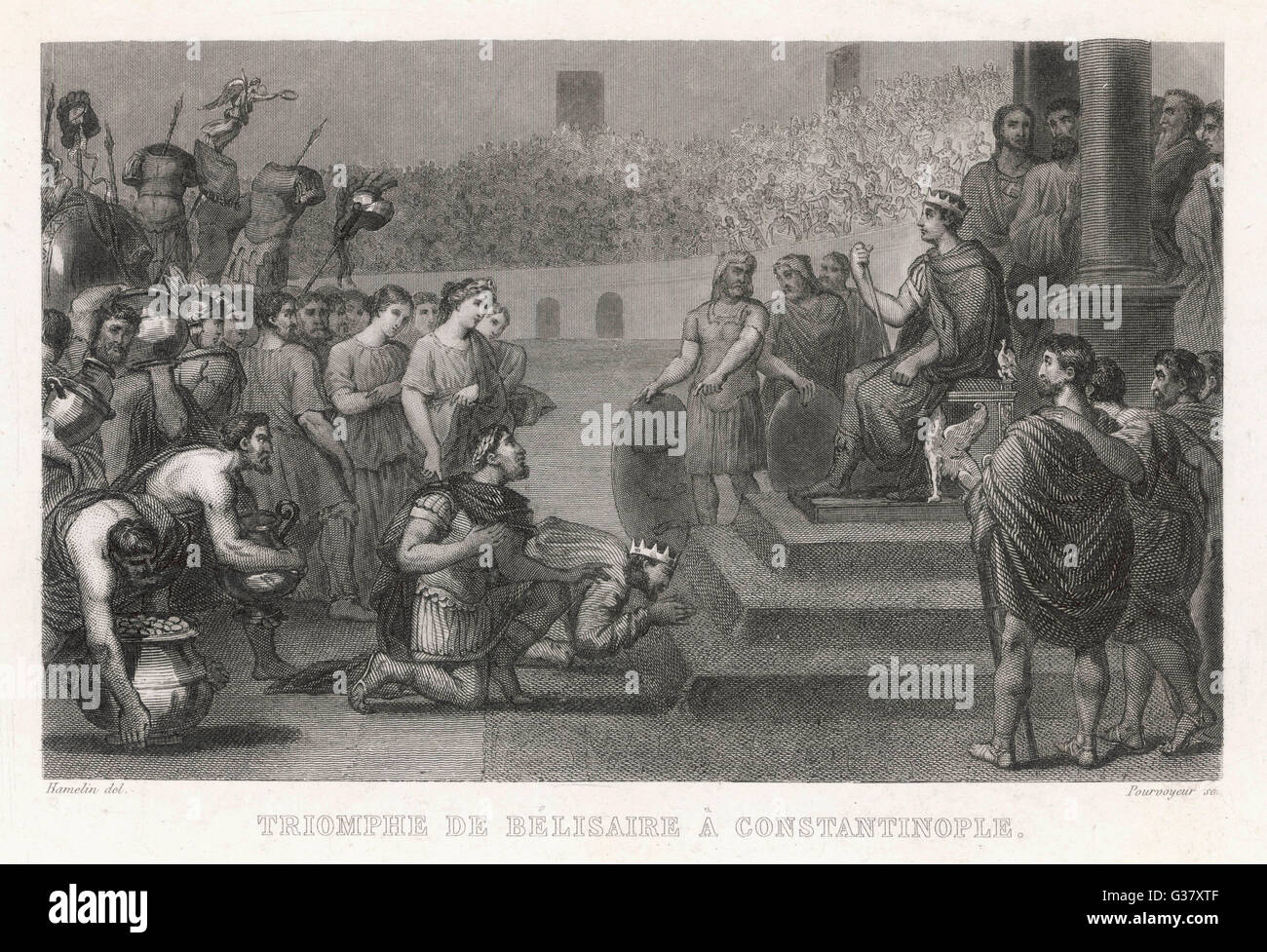 Belisarius(c.505-565), Byzantine general under Emperor Justinian I ...