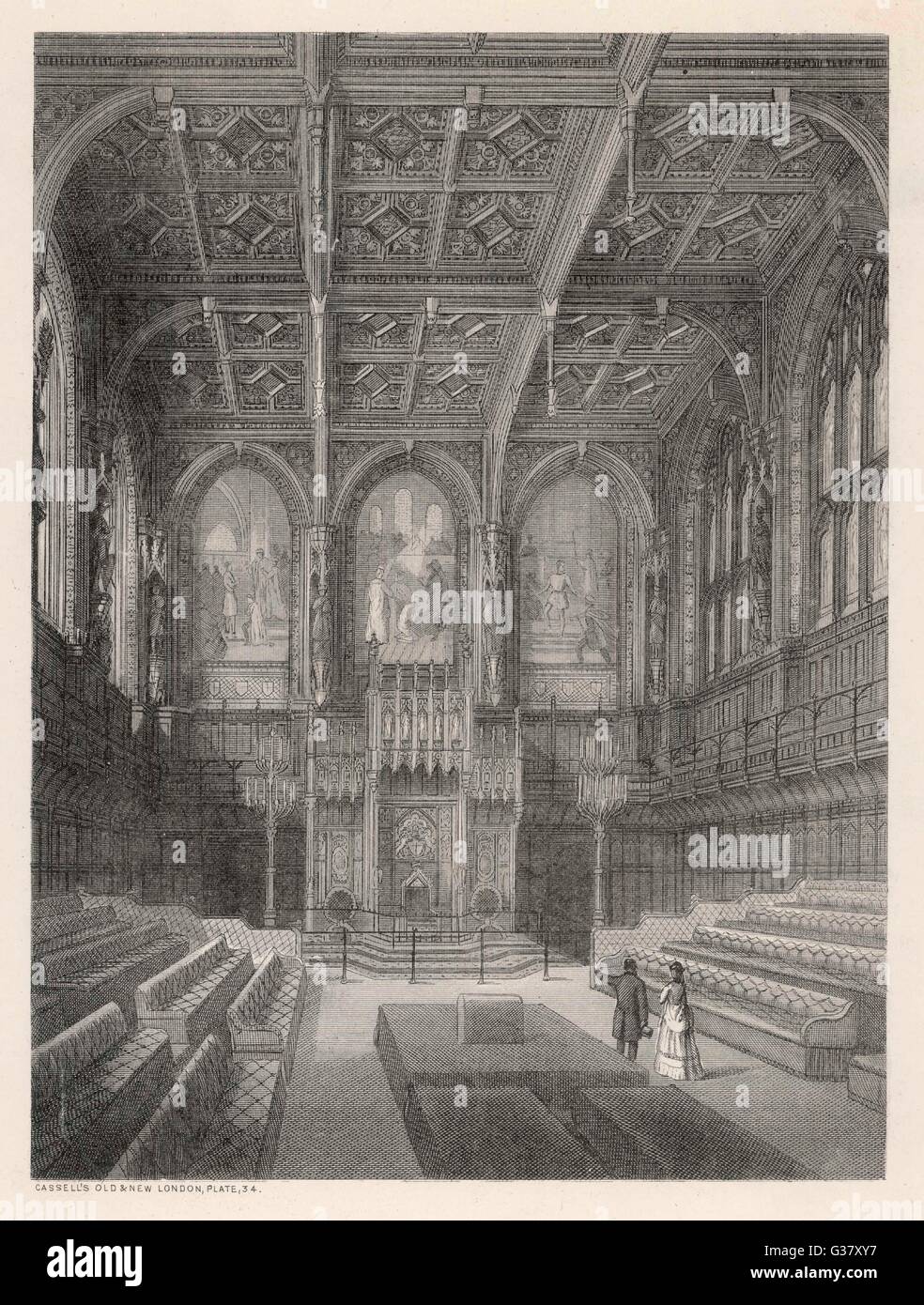 Lords chamber westminster hi-res stock photography and images - Alamy