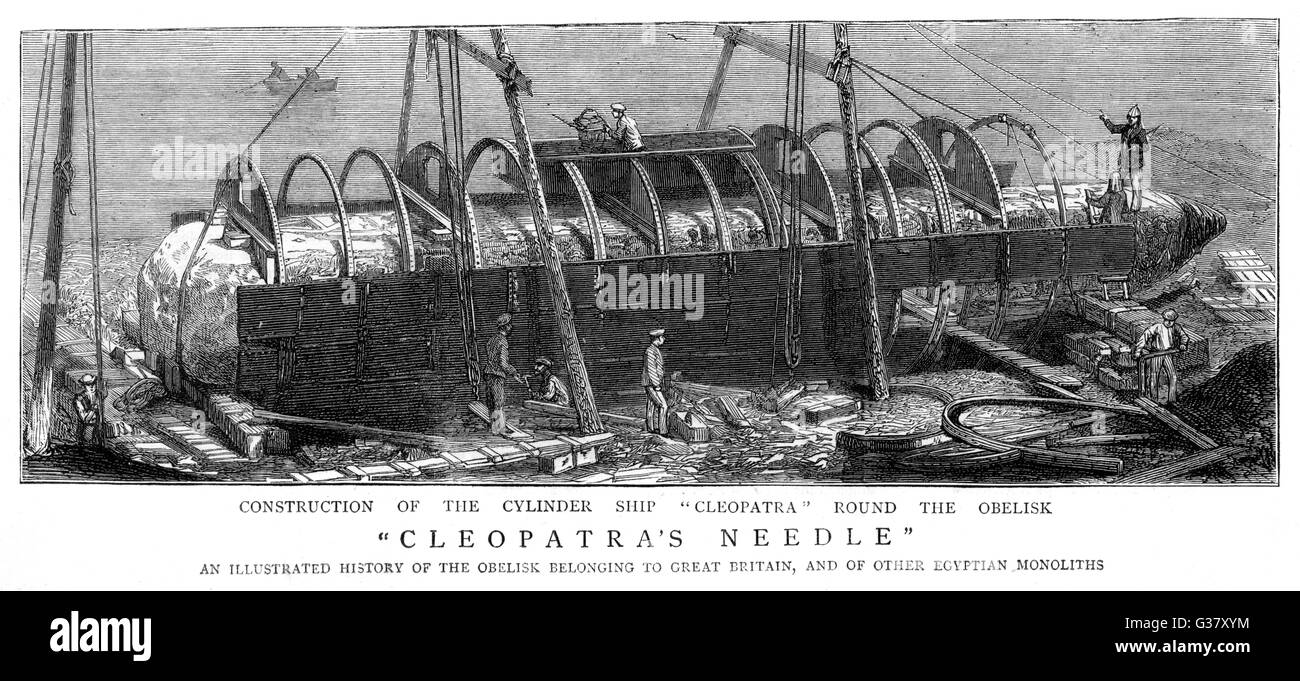 Cylinder ship cleopatra hi-res stock photography and images - Alamy